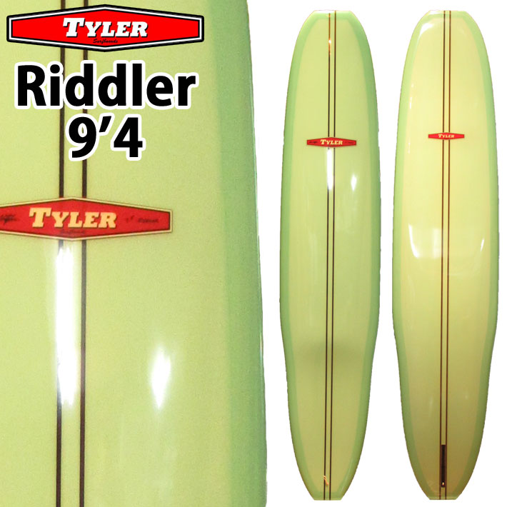 TYLER SURFBOARDS タイラー サーフボード RIDDLER 9'4 BlueGreen リドラー ロングボード LONG ...